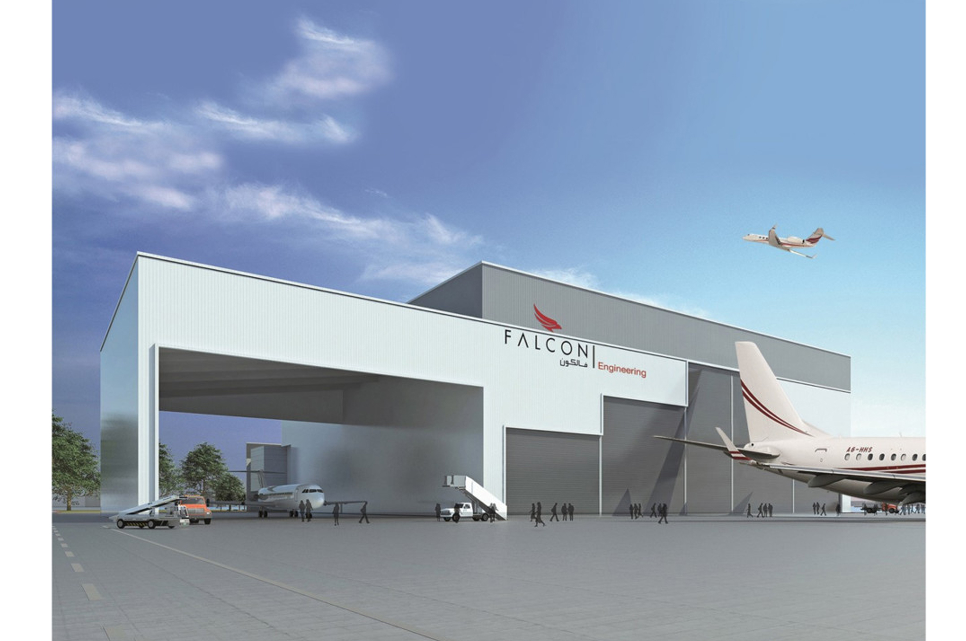 Falcon Aviation plans to open new hangar at Dubai World City site ...
