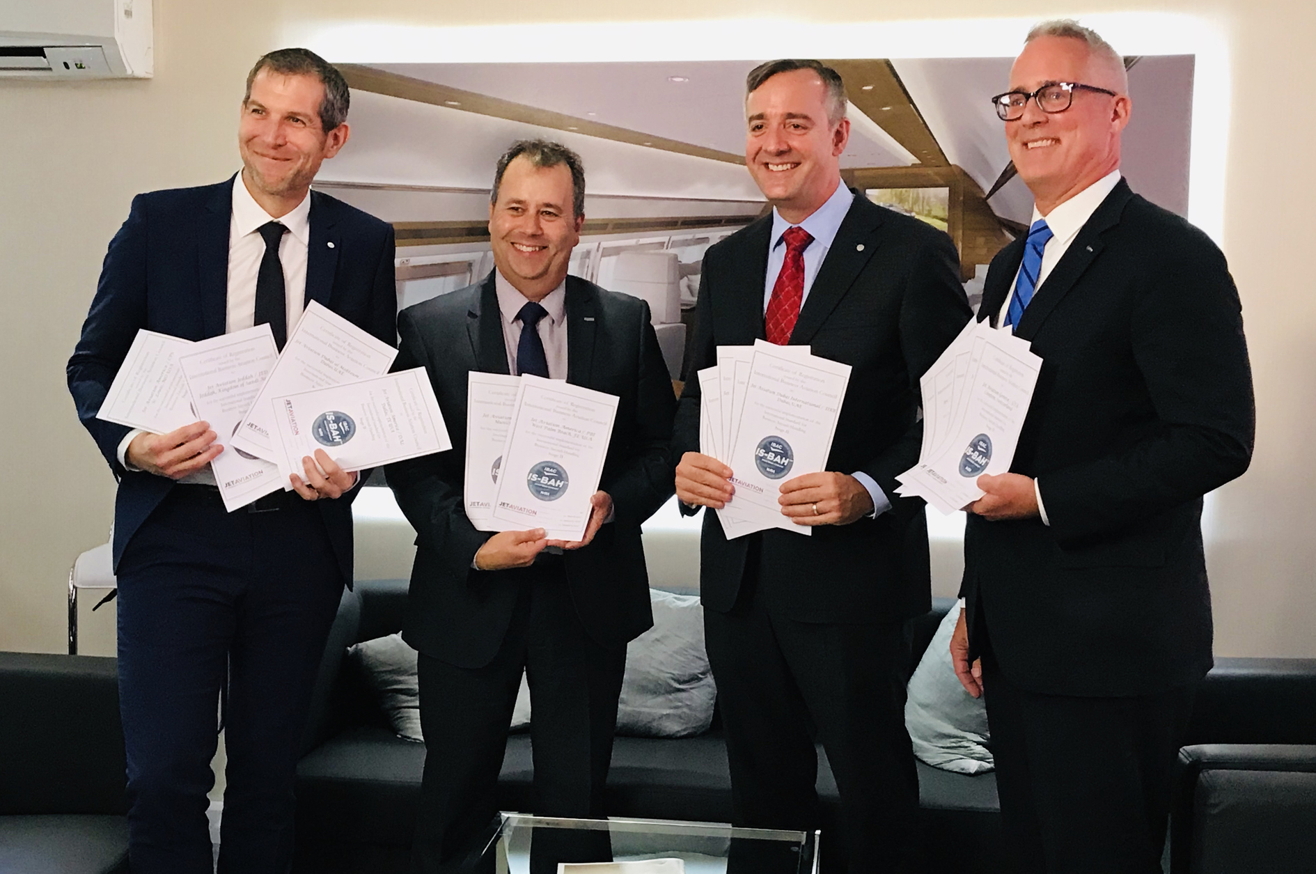 Jet Aviation receives IS-BAH Stage 2 safety registration for 20 FBOs at ...