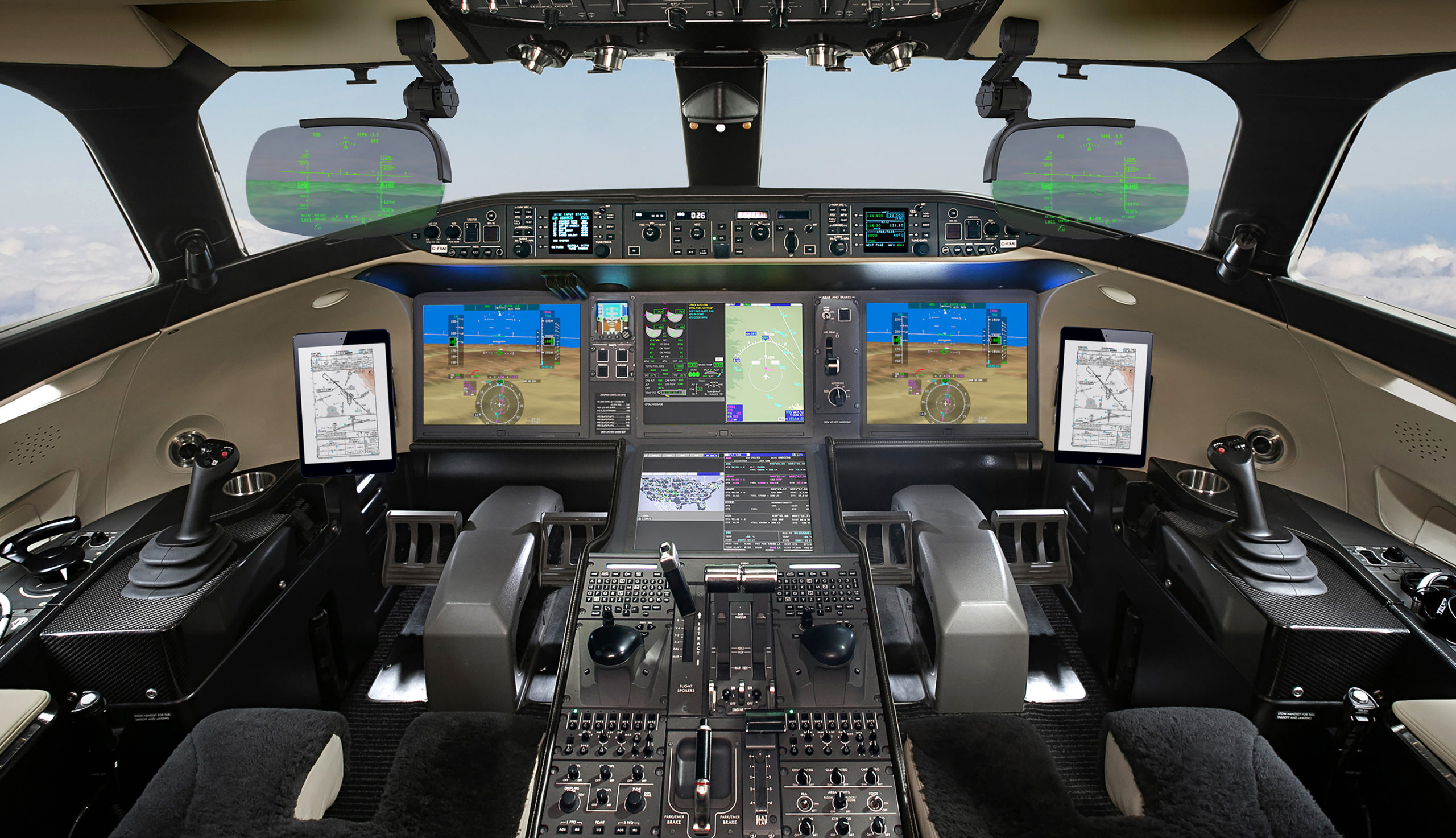 Bombardier Delivers First Global 7500 Equipped with Dual HUD - Ultimate ...