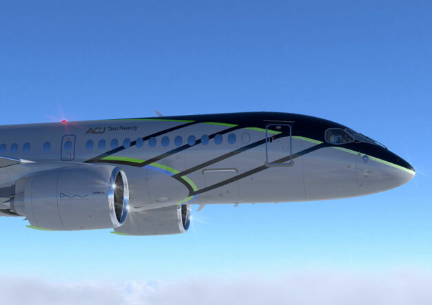 Livery Design Concept on an AIRBUS CORPORATE JETS Two Twenty by Didier ...