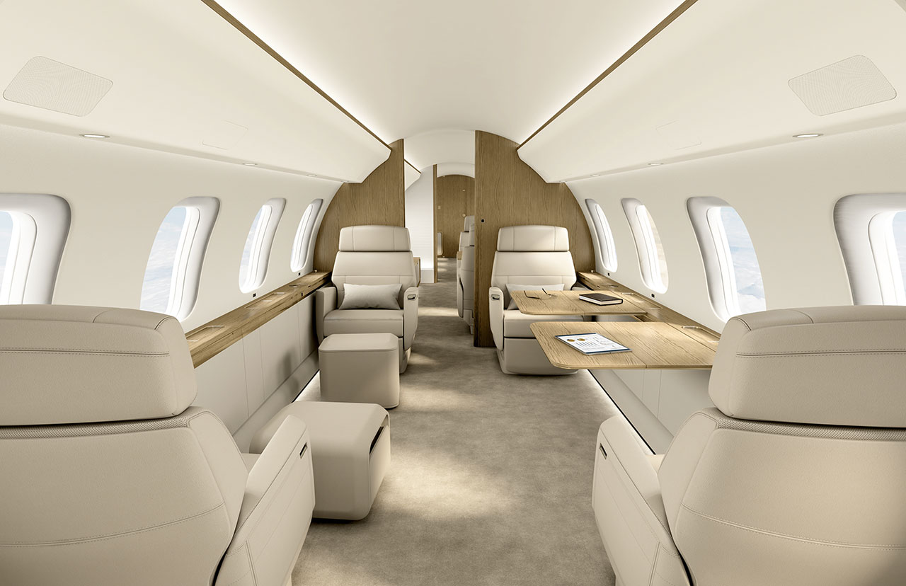 NBAA 2022 : Bombardier introduces new interior for Global 7500 & Global ...