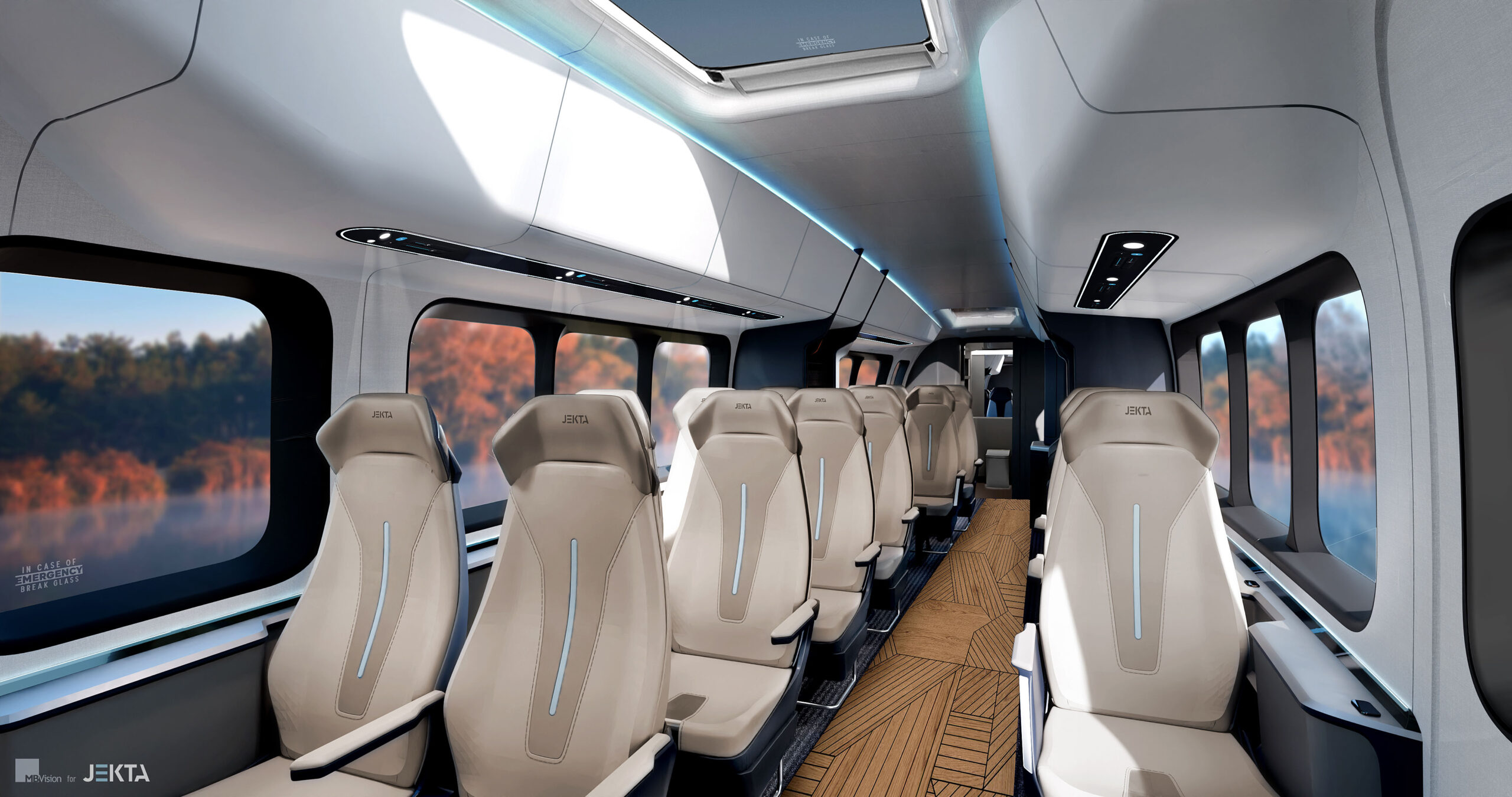 JEKTA unveils first interiors of the regional amphibious airframe ...