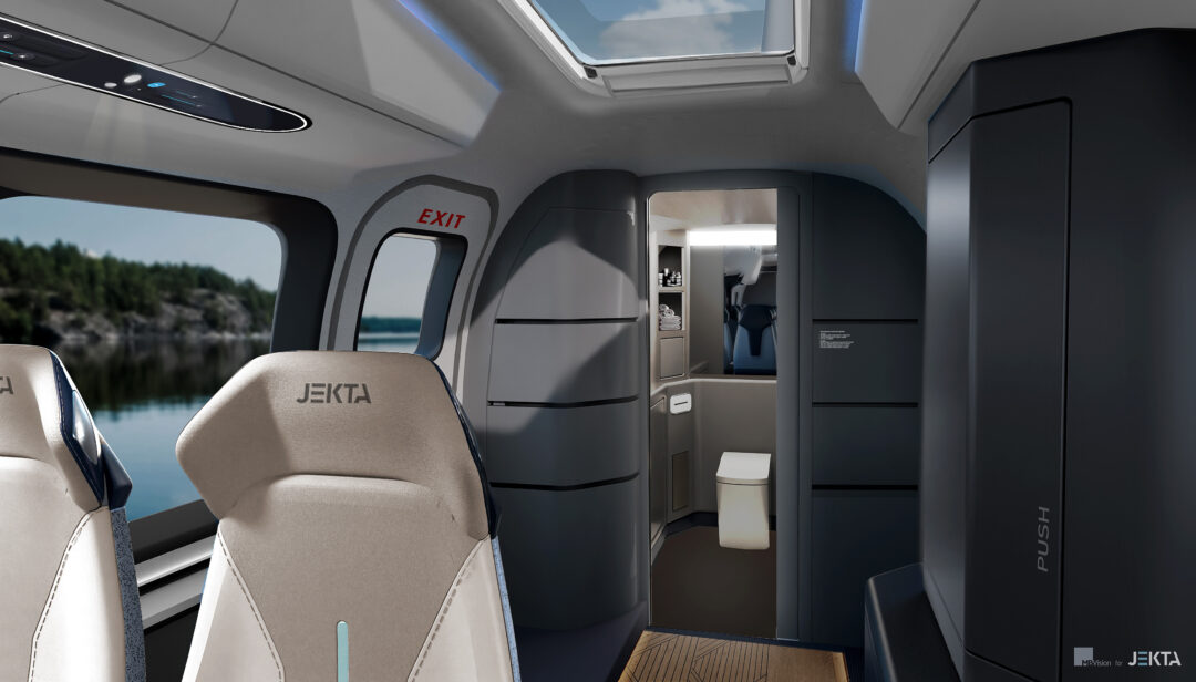 JEKTA unveils first interiors of the regional amphibious airframe ...