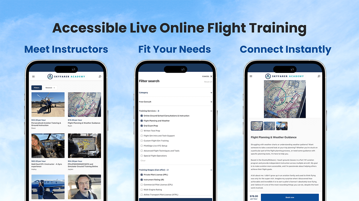 Skyfarer Academy Launches to Bring Live Online Aviation Training for ...